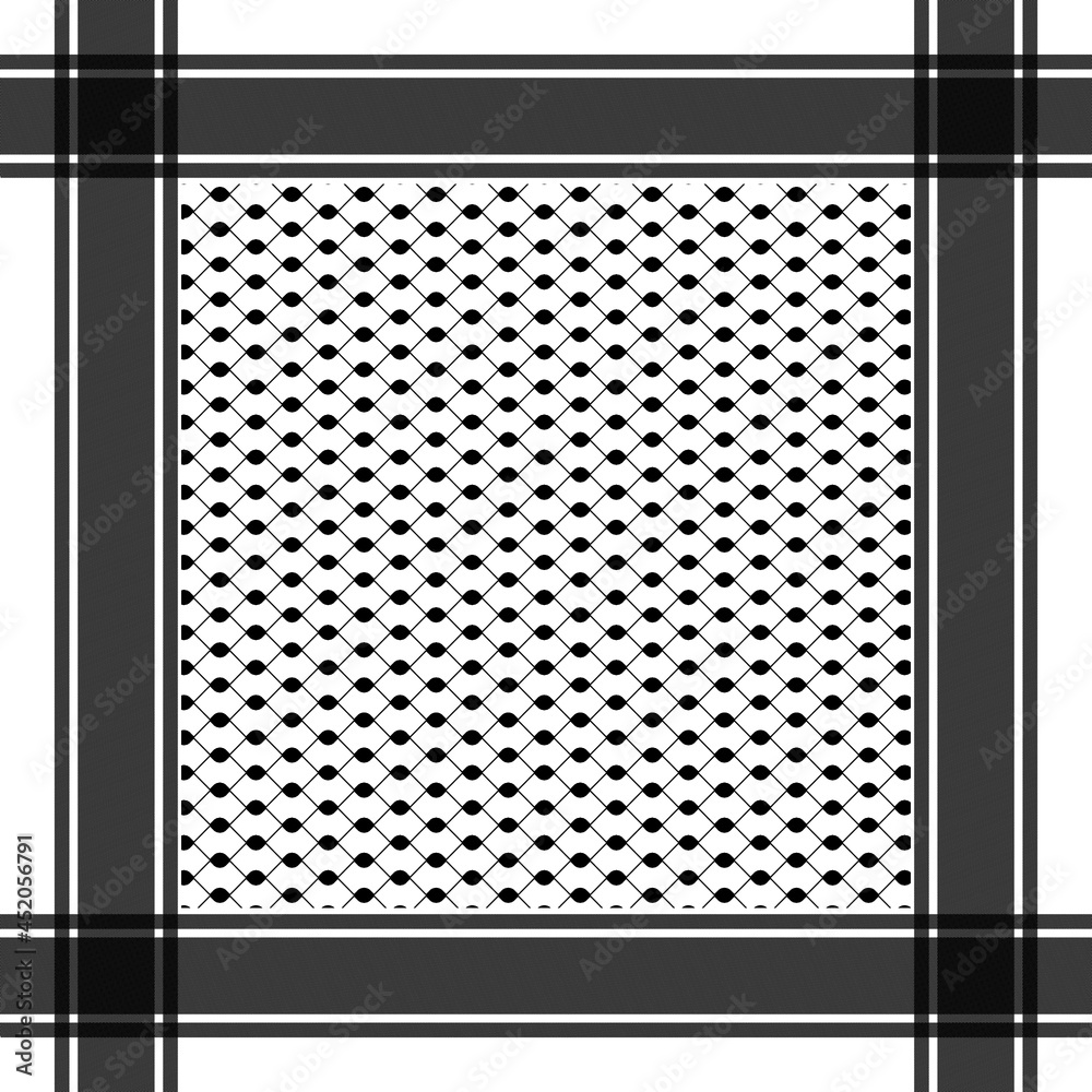 shemagh scarf design and shemagh scarf textile design or Arab textile ...