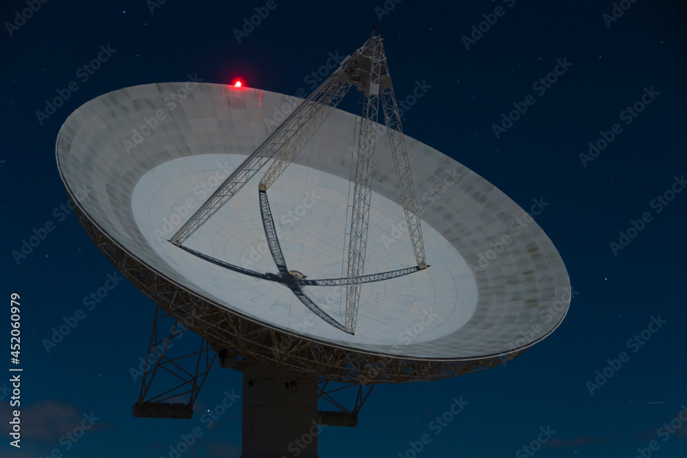 Owens Valley Astrophotography Radar Dish, Satellite Deep Space Radar ...