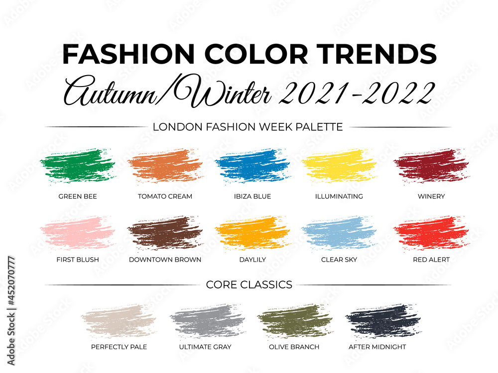 2022 Fashion Color Trends