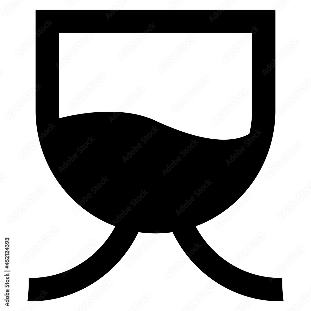 Liquid tank icon with flat style. Isolated vector liquid tank icon ...