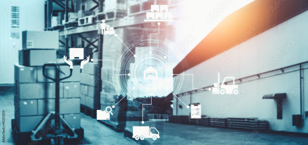 Smart warehouse management system with innovative internet of things ...