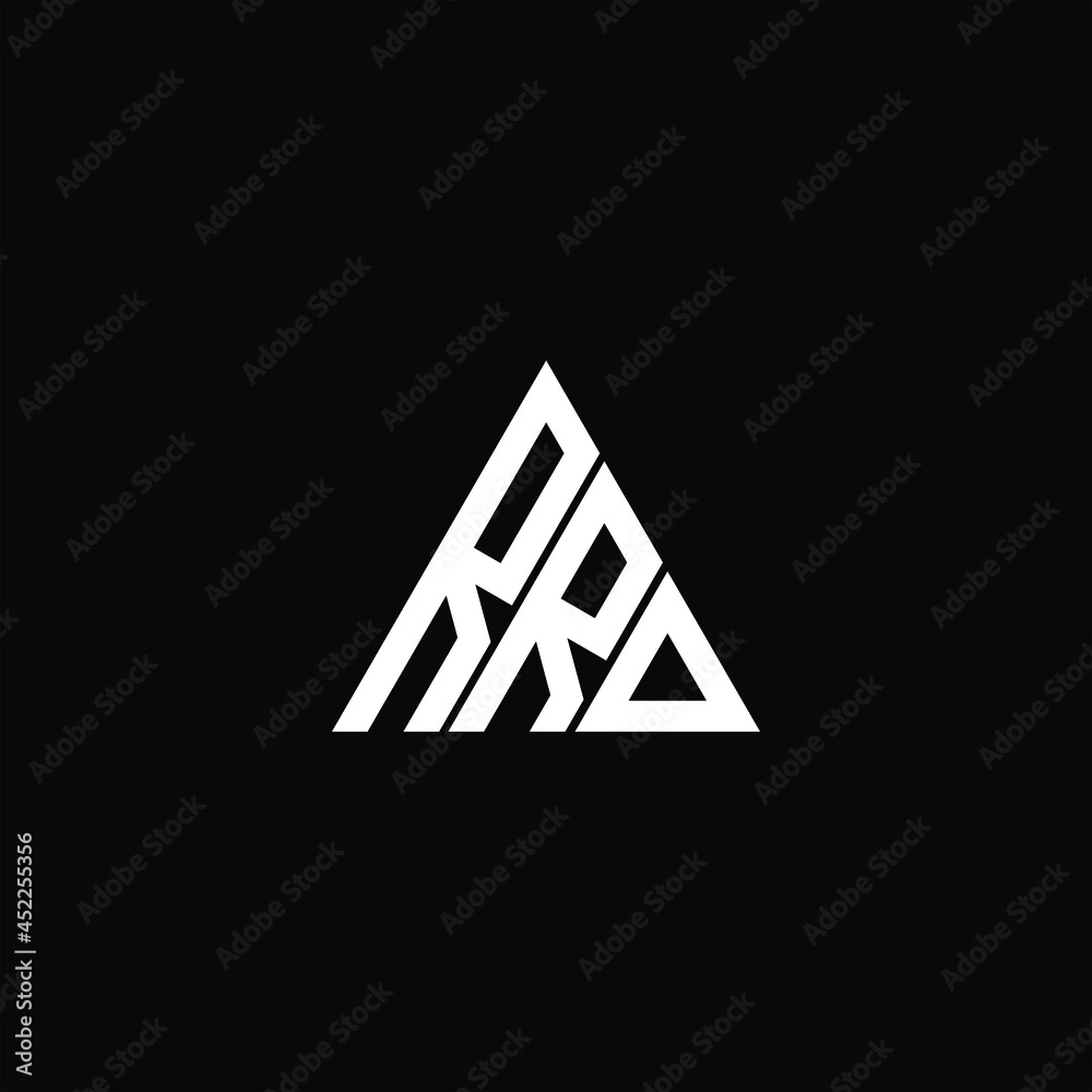 RRD letter logo creative design. RRD unique design, RRO letter logo ...