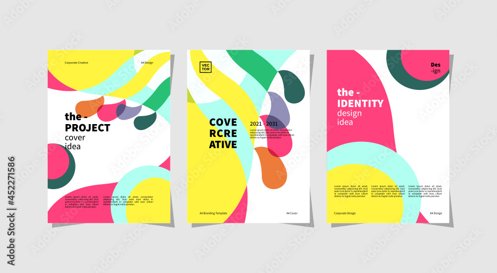 A collection of template design layouts, ready for use for various ...