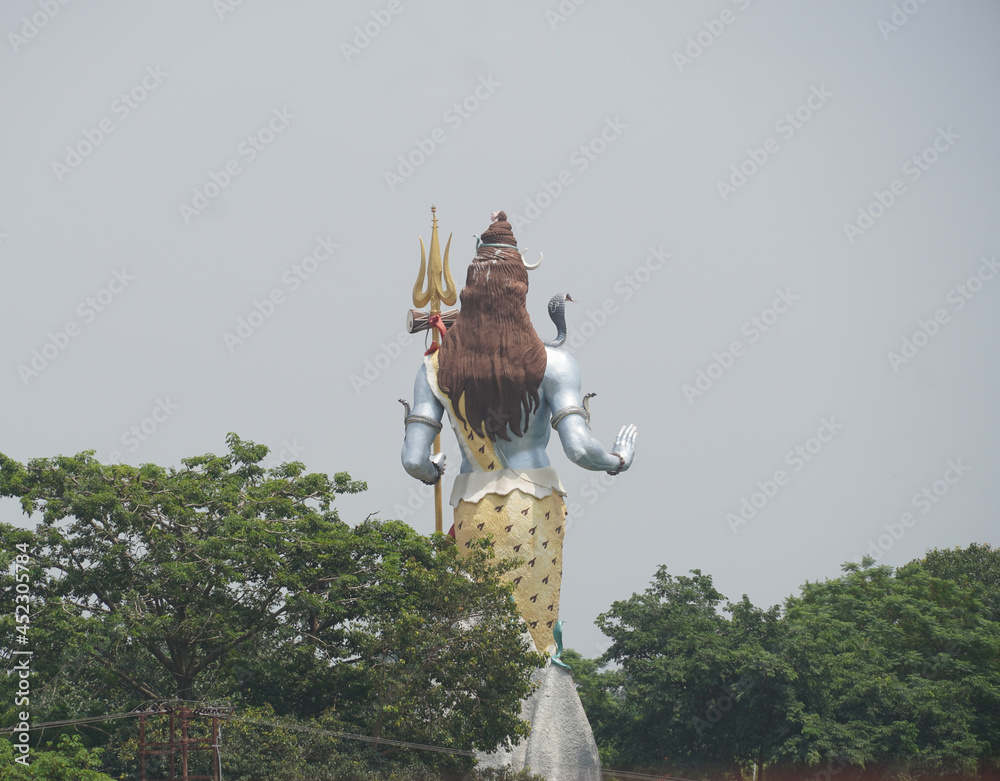 Lord Shiva Statue Monument in Haridwar, Uttarakhand Stock Photo | Adobe ...