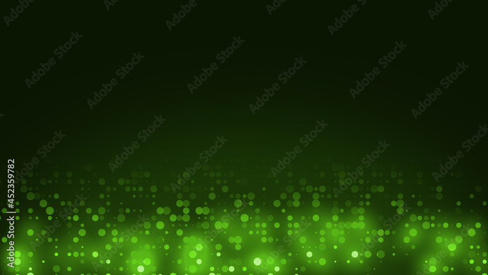Abstract dot green pattern gradient texture technology background ...