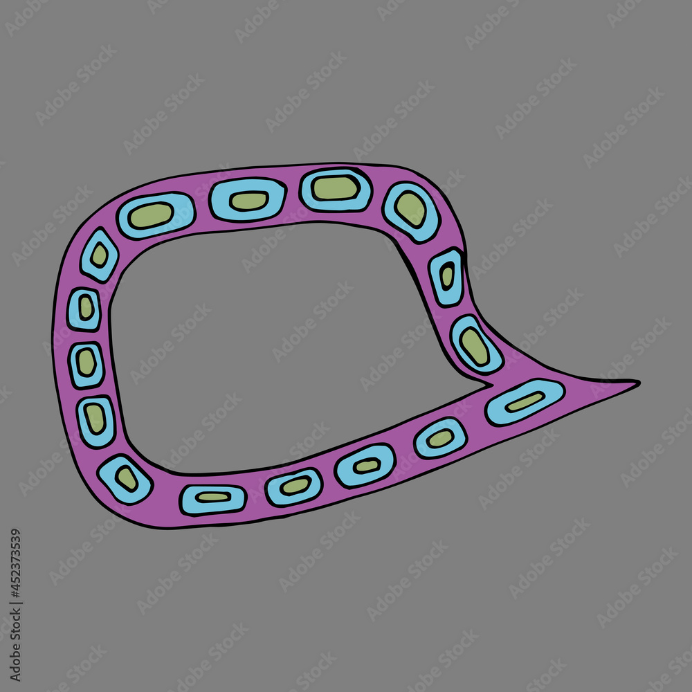 Frames for text with patterns. Vector. Isolated. Drawn in the style of ...