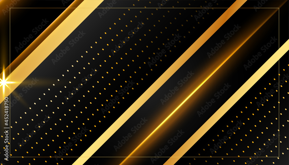 Dark wallpaper with golden color Stock Vector | Adobe Stock