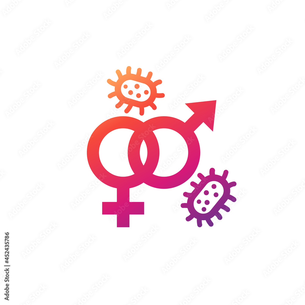 Sexually Transmitted Infections Logo 370+ Std Awareness Stock