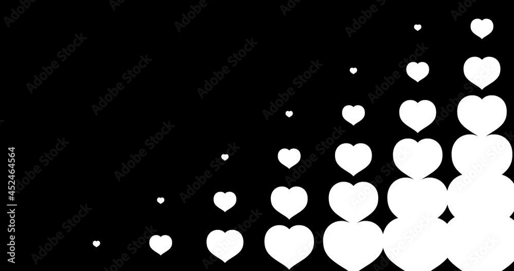 Animated transition, mask black and white, luma matte with alpha ...