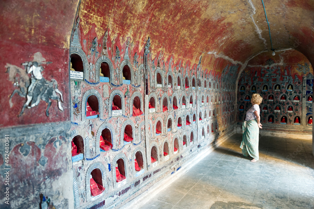 Myanmar. Nyaung Shwe. Shan state. The Shwe Yan Pyay monastery. (Or "The ...