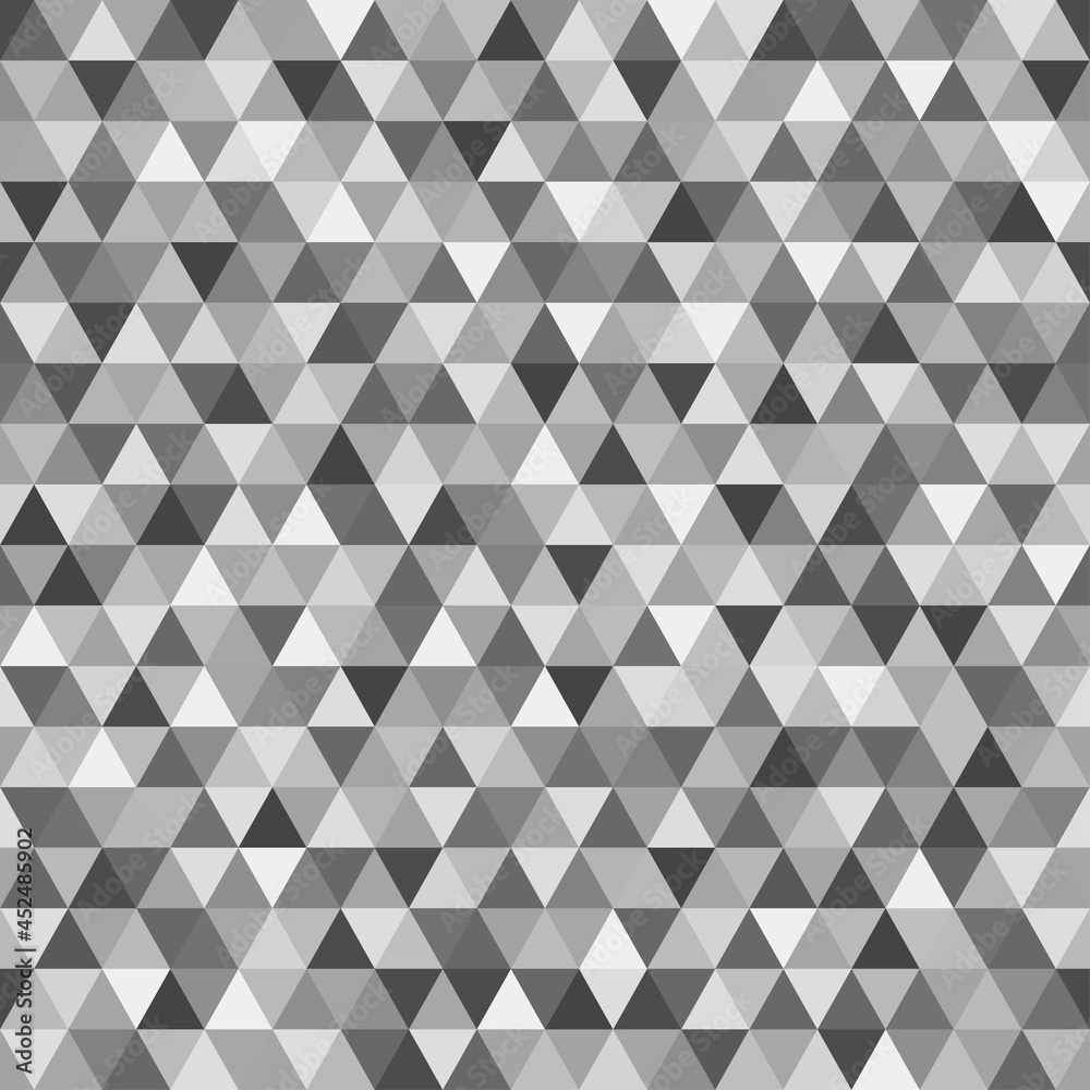 Seamless triangle pattern. Wallpaper of the surface. Tile background ...