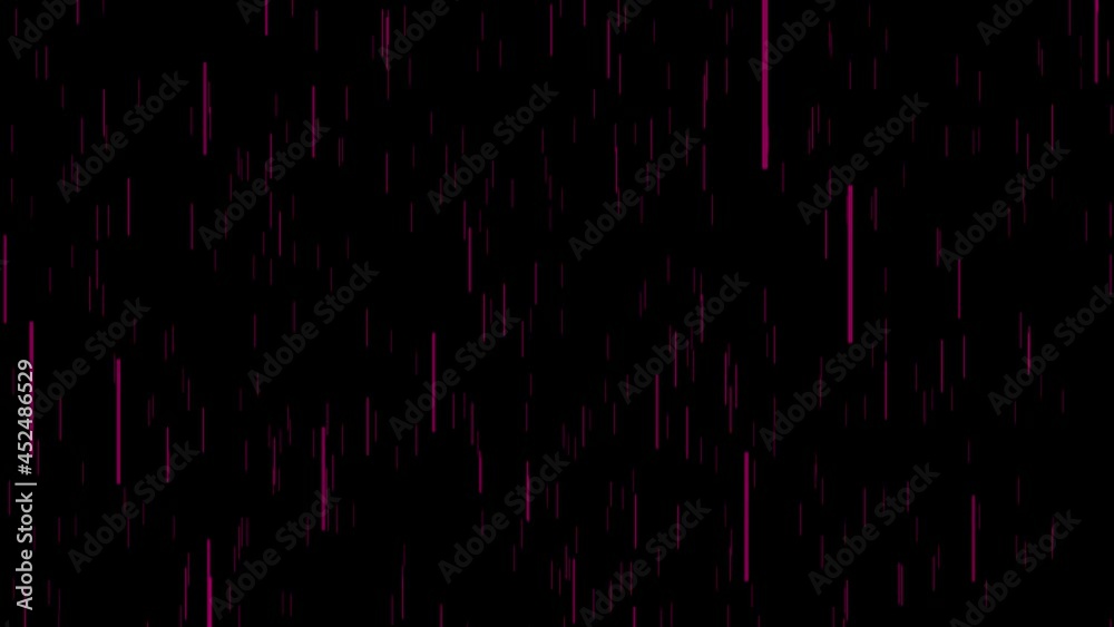Colorful pink straight lines on black background. Abstract seamless ...