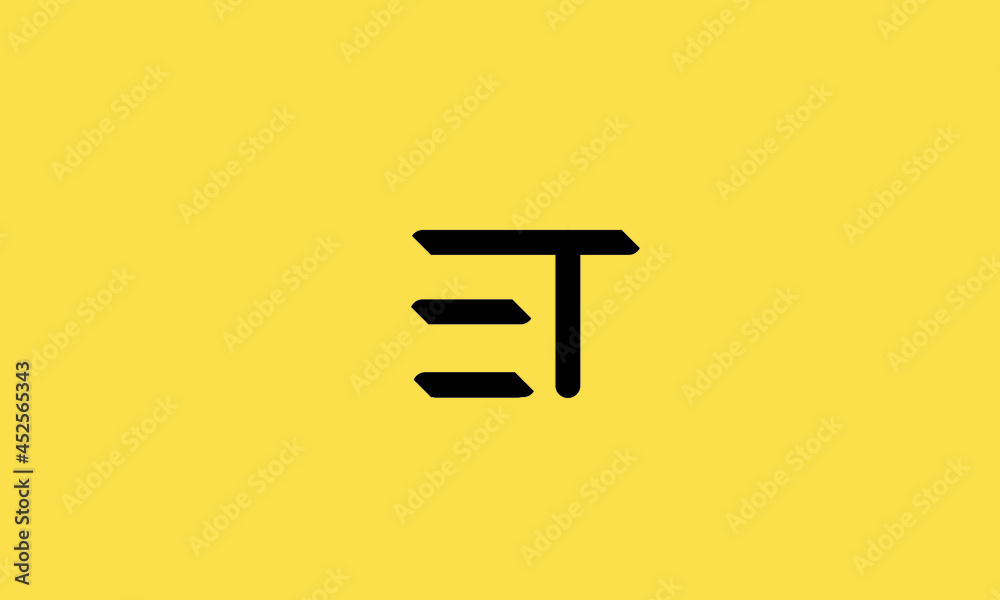 ET vector is a unique vector with attractive design and black color ...