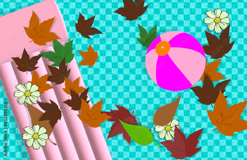 Aesthetic AUTUMN wallpaper. Fall vibes. End of the summer season. Set ...