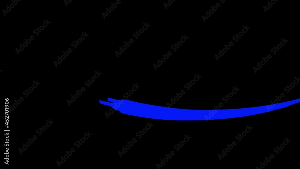 Motion element splash and swoosh fx done in a 2D style. Overlay onto ...