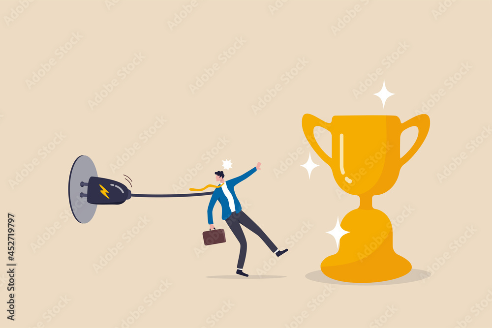 Try too hard, business limit or mistake causing failure, almost success ...