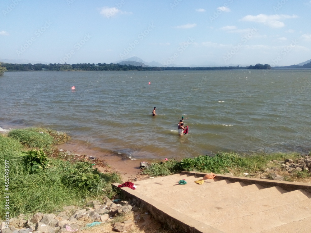 Photos of Dambulla Oya Reservoir in the Mahaweli Authority Zone of Sri ...