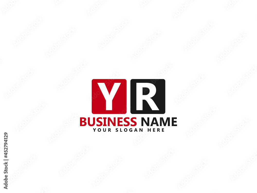 YR Y&R Letter Type Logo Image, yr Logo Letter Vector Stock Stock Vector ...
