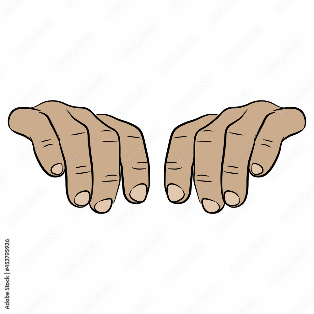Cartoon Human Hands