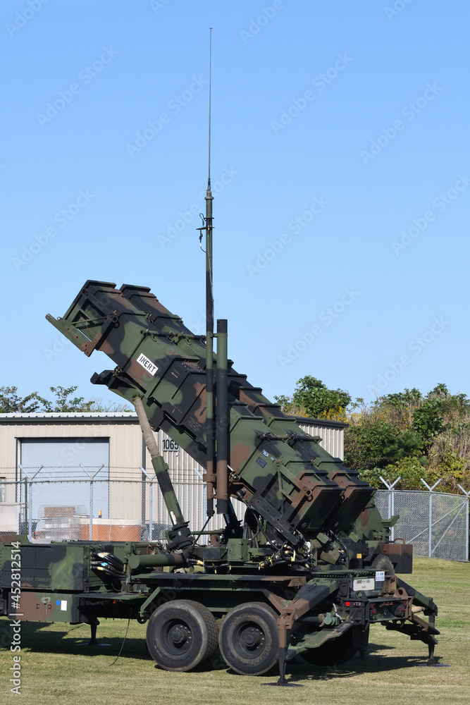 Kanagawa, Japan - October 25, 2020:United States Army Raytheon MIM-104 ...
