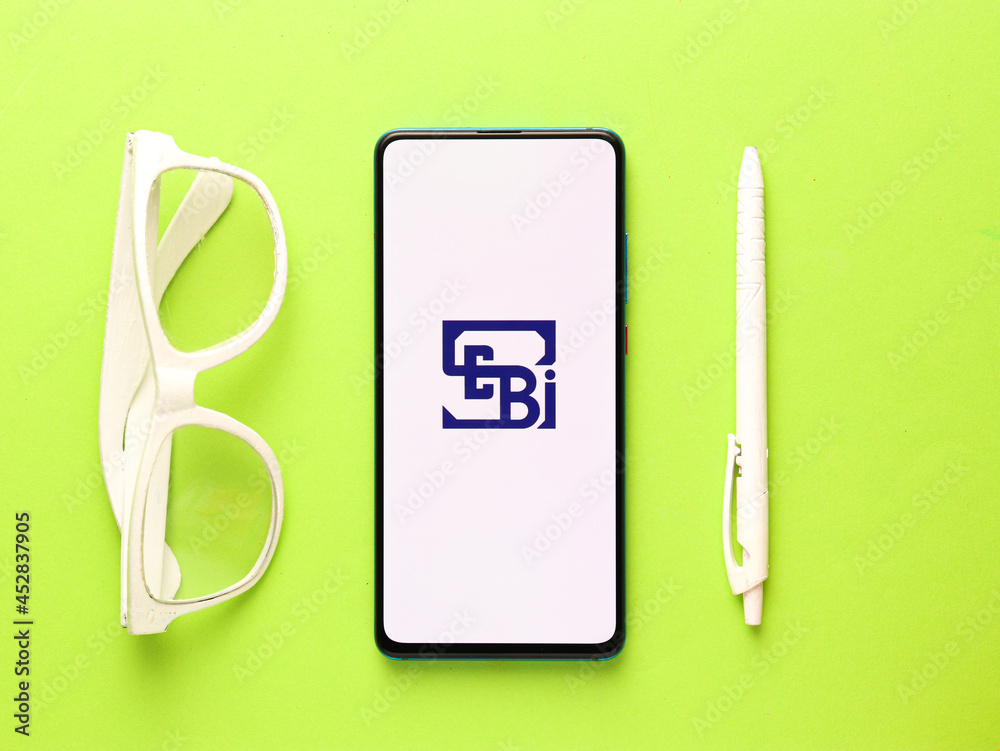 Assam, india - August 27, 2020 : SEBI logo on phone screen stock image ...