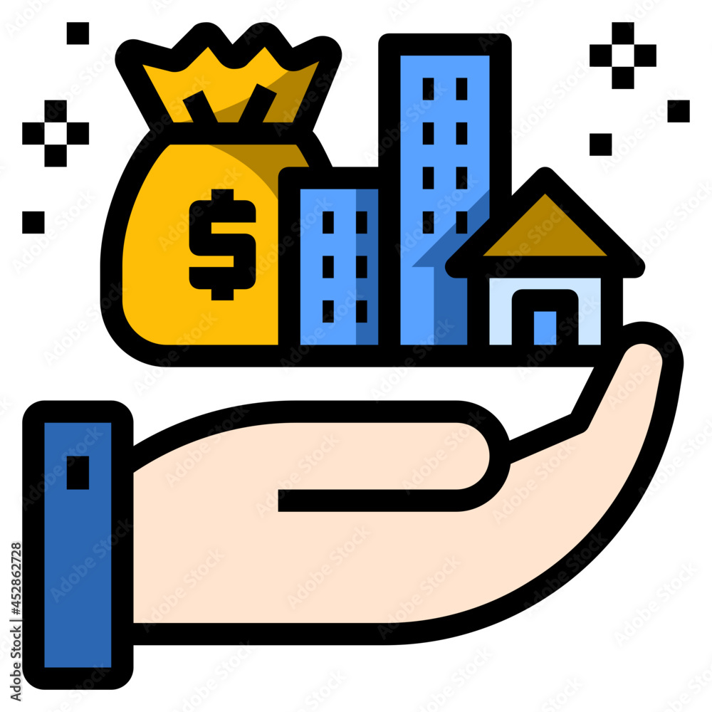 assets line icon Stock Vector | Adobe Stock