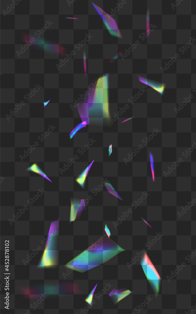 Rainbow Sparkle Vector Transparent Background. Stock Vector | Adobe Stock