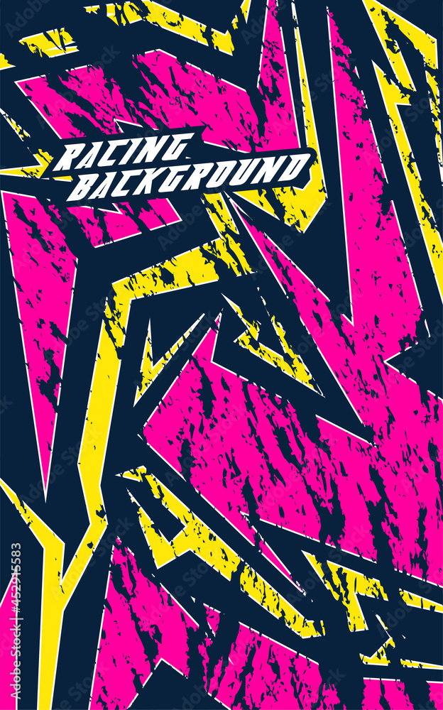 Abstract geometric backgrounds for sports and games. Abstract racing ...