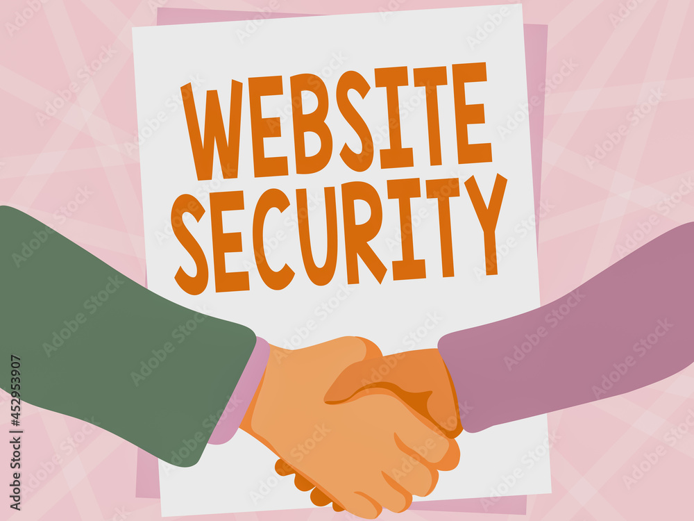 Conceptual display Website Security. Internet Concept critical ...