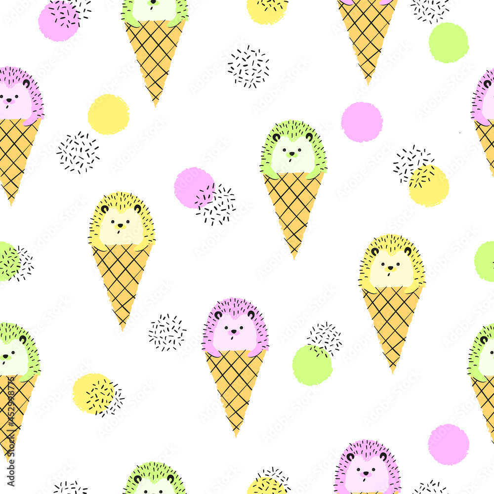 Ice Cream Cone Pattern Printable