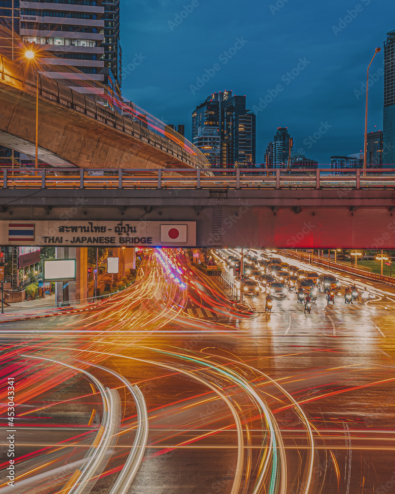 Thai Japanese friendship bridge built by Japanese goverment at junction ...