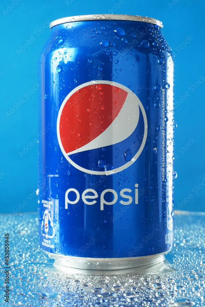 Pepsi Can. carbonated soft drink produced and manufactured by PepsiCo ...