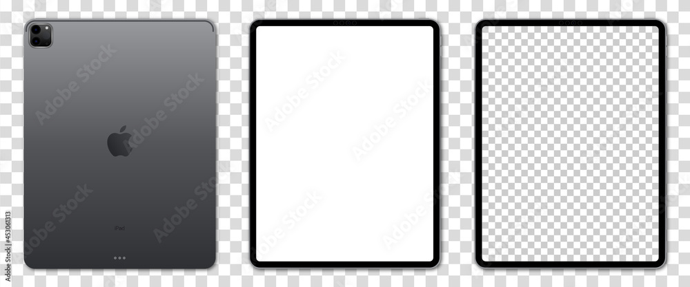 Vinnytsia, Ukraine - August 25, 2021. New iPad Pro by Apple Inc. Mockup ...