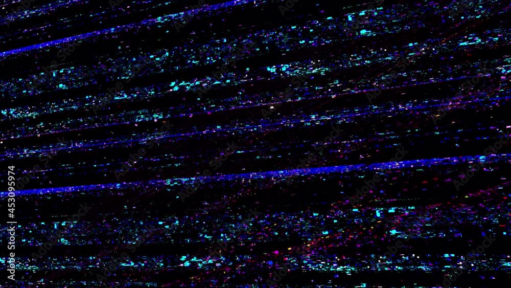 Video „Glitch noise static television VFX pack. Visual video effects ...