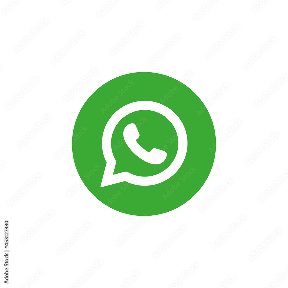 Whatsapp logo, social media vector , editorial logo. Stock Vector ...