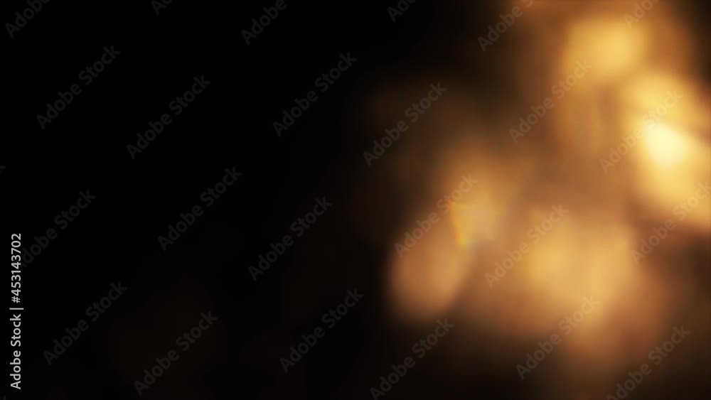 Dust Particles Background Bokeh Lights Background on Black Background ...