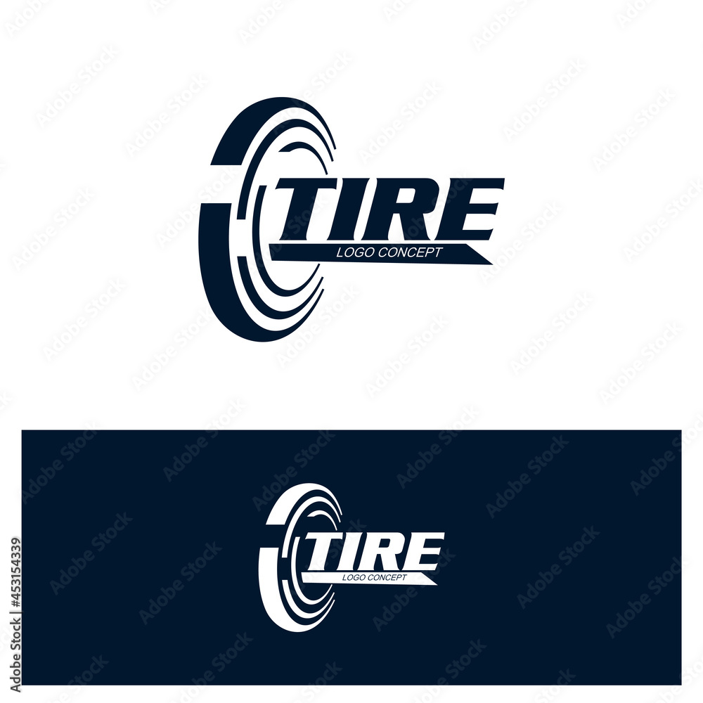 Tyre Shop Logo Design - Tyre Business Branding, tyre logo shop icons ...