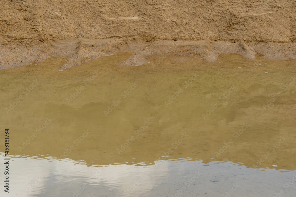 Coarse Sand pile and Find Granular Sand pile and fill Sand pile. used ...