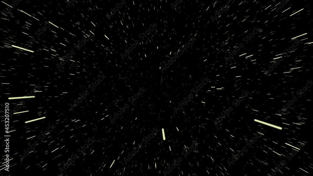 Wrap Drive faster than light effect. Hyperdrive effect. Space Wrap ...