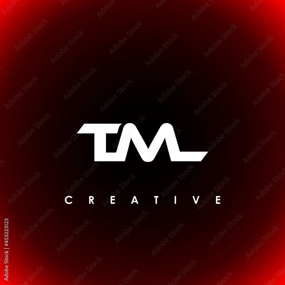 TML Letter Initial Logo Design Template Vector Illustration Stock ...