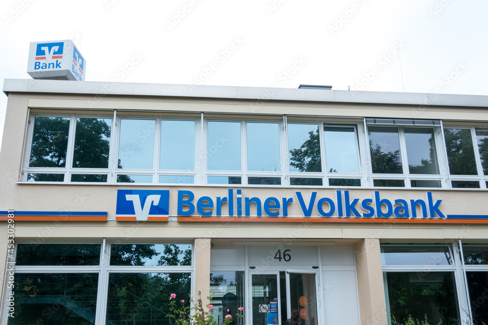 Berlin Germany August 17 2021 Exterior Signage Of A Berliner