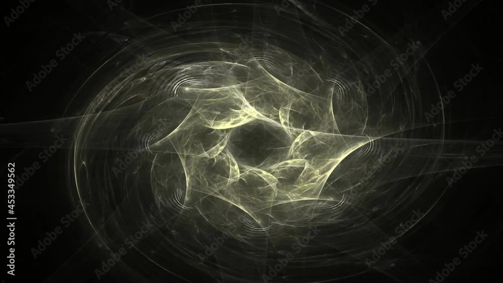 A hypnotizing looping background with a contrasting purple and cyan ...