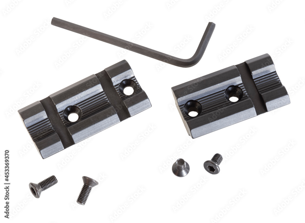 Botls with tool and rings for mounting on a bolt action rifle Stock ...