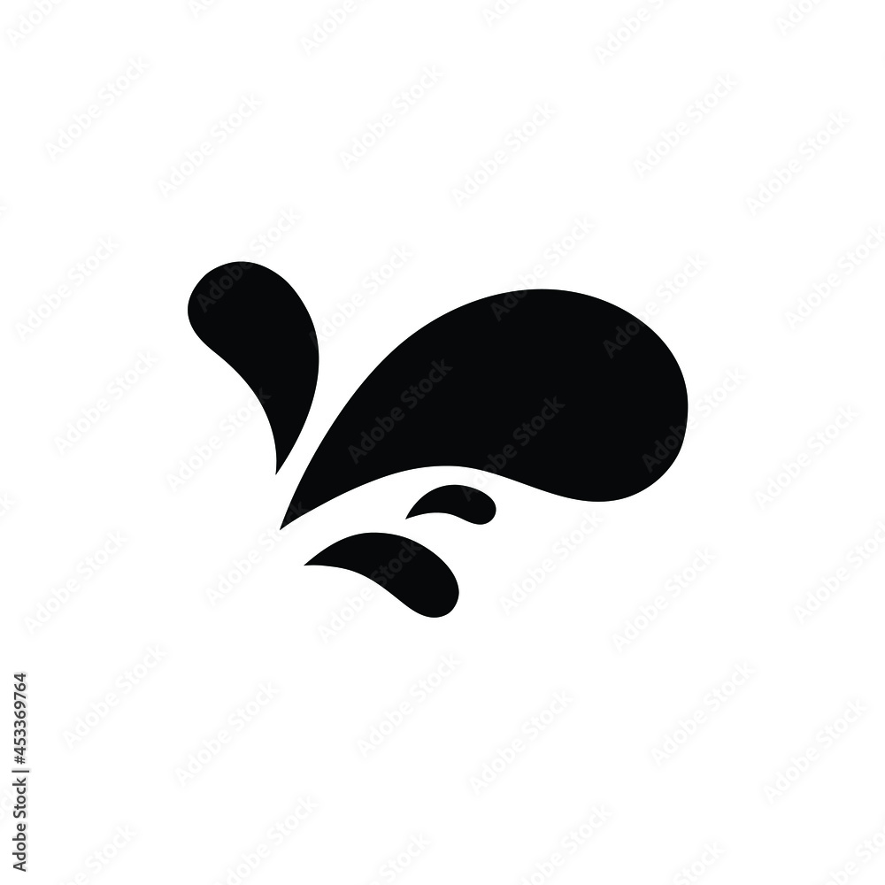 water splash icon vector water drop sign Stock Vector | Adobe Stock water splash icon vector water drop sign Stock Vector | Adobe Stock