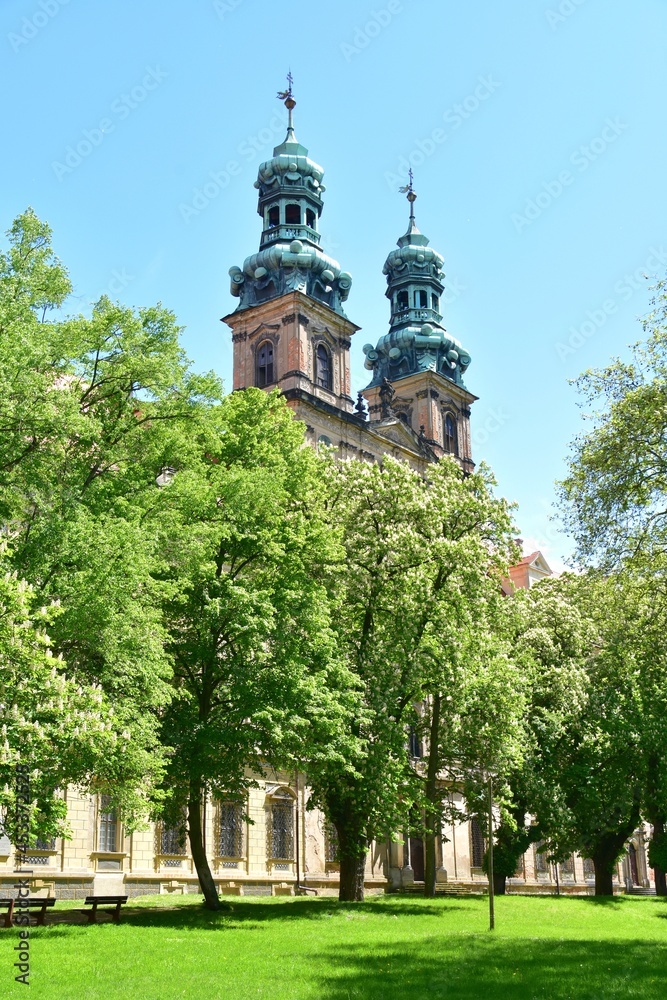 zespol klasztorny w Lubiazu na Dolnym Slasku, najwieksze opactwo ...