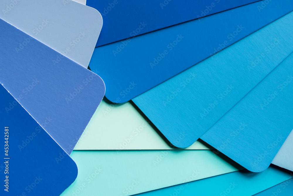 blue and white paper background in different shades of blue Stock ...