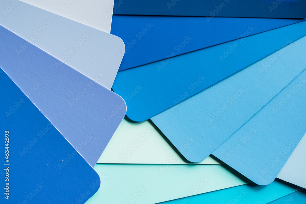 blue and white paper background in different shades of blue, blue and ...