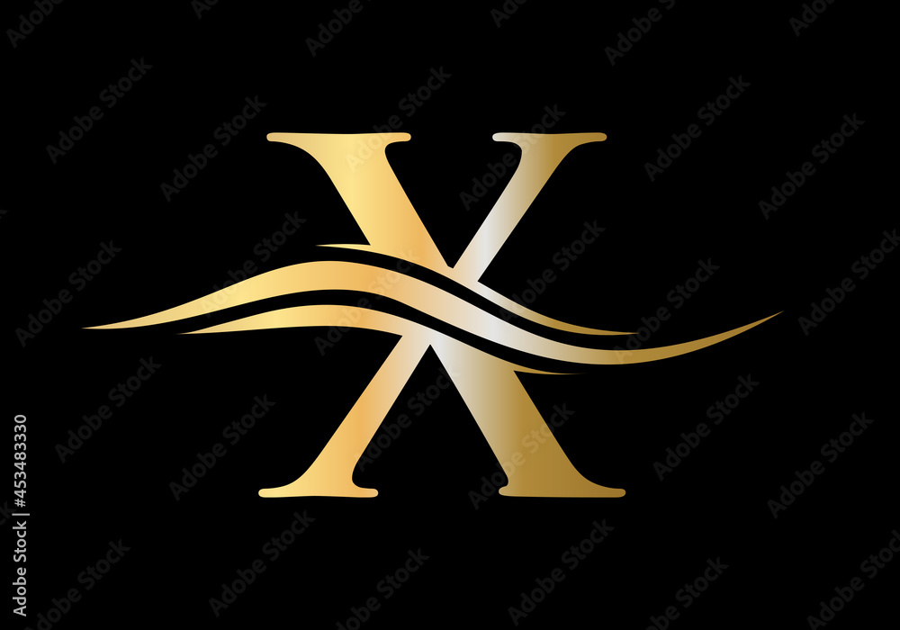 Elegant and stylish X logo design for your company. X letter logo. X ...