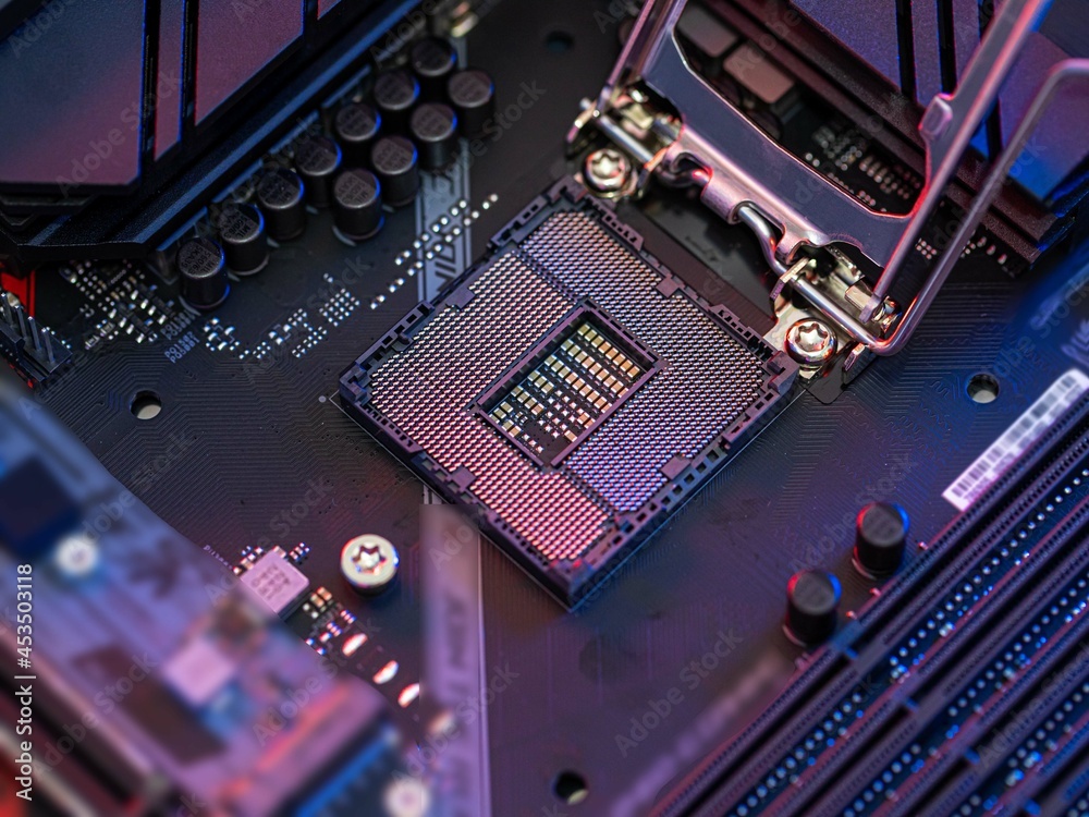 manipulating and installing processor on the motherboard in details ...