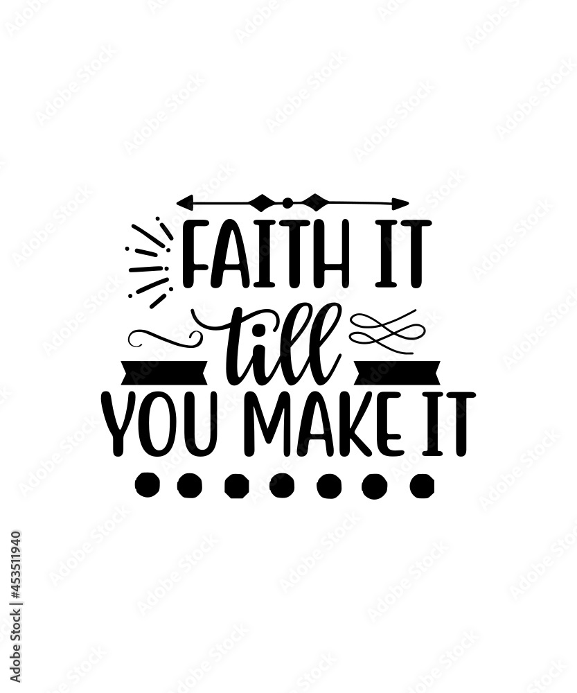 Faith and Fear Quotes SVG, Bundle, Christian Quotes SVG, Faith Quotes ...